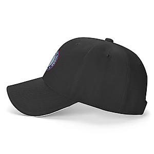 Seal of The United States Army National Guard Adult Casual Sandwich Baseball Cap Comfortable and Breathable for Both Men and Women