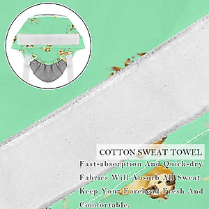 Cute Sloth Adjustable Working Cap with Ponytail Holder, 2 Packs Scrub Cap Bouffant Hat for Men & Women, One Size