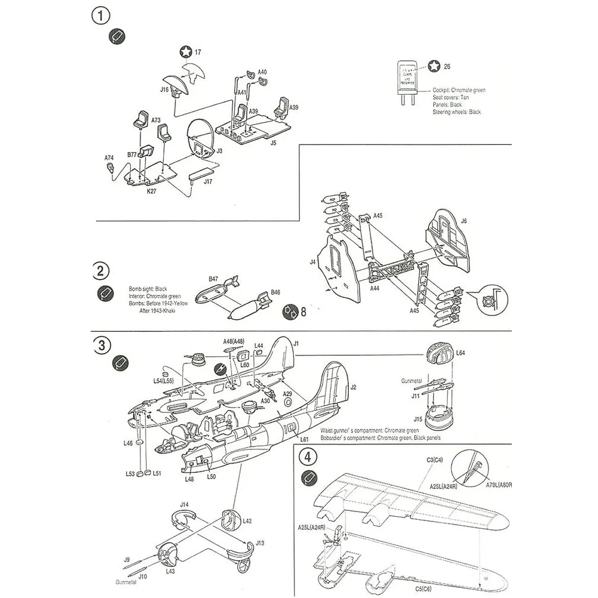 Academy B-17F Flying Fortress "Memphis Belle"