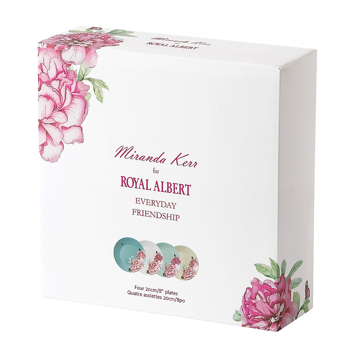 Miranda Kerr for Royal Albert Everyday Friendship Accent Plate Set of 4