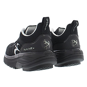 Gravity Defyer Men's GDEFY HybridEx Running Shoes 11.5 M US - Hybrid VersoShock Performance Long Distance Running Shoes Black, Silver