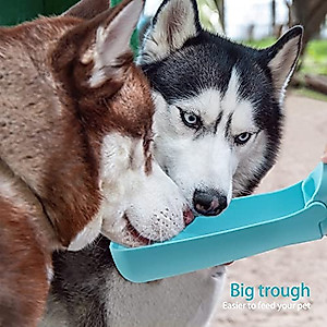 Portable Dog Water Bottle for Walking 19 OZ or 12 OZ Portable Pet Water Bottles for Puppy Small Medium Large Dogs Water Dispenser Dog Water Bowl Dog Accessories