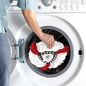 O-Cedar EasyWring Spin Mop & Bucket Floor Cleaning System + 2 EASYWRING Power Refills