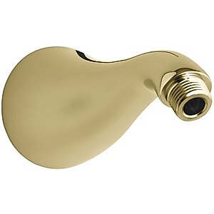 KOHLER K-16133-PB Revival Showerarm, Vibrant Polished Brass