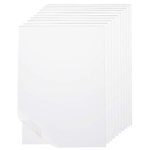 PH PandaHall 50 Packs Tracing Paper Reusable Non-Absorbent Synthetic Paper Polypropylene for Use with Alcohol Inks, Watercolor, Acrylic Painting, 11.6x8.2in