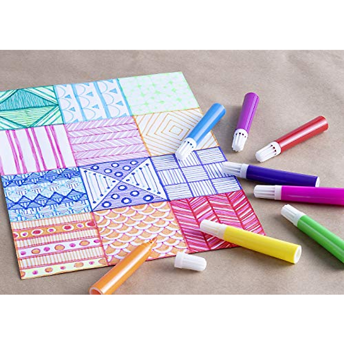 Darice 68-Piece Art Set – Art Supplies for Drawing, Painting and More in a Plastic Case - Makes a Great Gift for Children and Adults