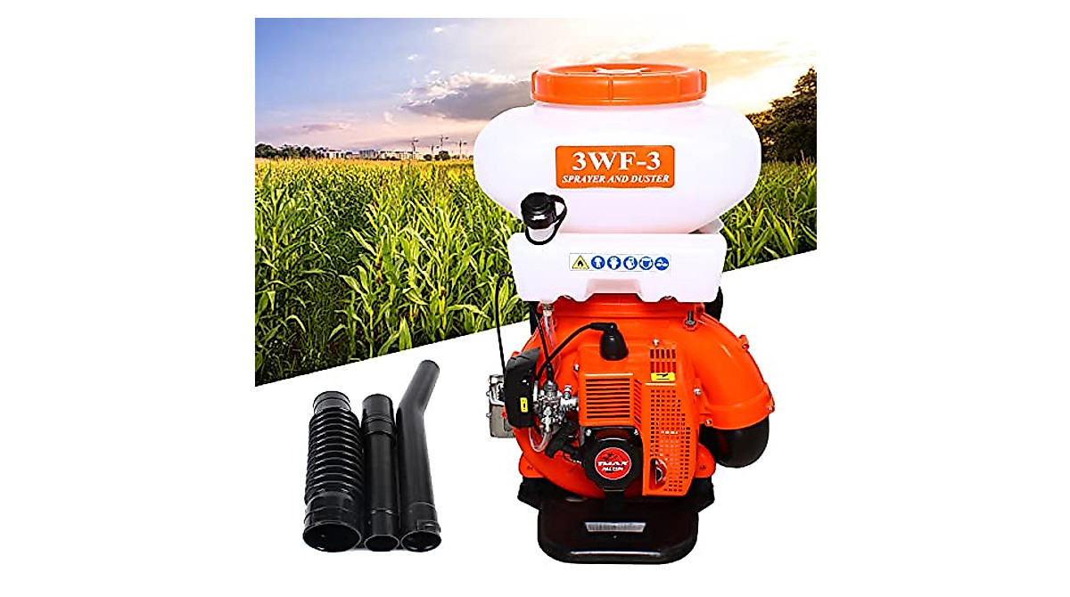 3-in-1 Backpack Fogger Sprayer Leaf Blower 3.7 Gallon Fogger Mist with ...