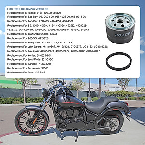 Oil Filter 696854, 5049, 5076, 795890 Replacement for 4154, 492056, 492932, 842921, 695396 John Deere AM119567, AM125424, GY20577