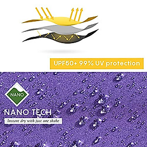 RUMBRELLA Mini Umbrella small UV Umbrella fast dry and Ultra Lightweight, Purple