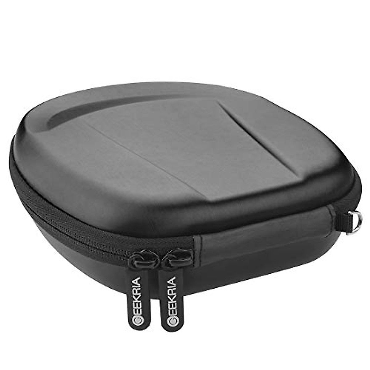 Geekria Shield Case Compatible with Master & Dynamic MH40, MW65, MW60, M&D MW50+, MG20 Wireless Headphones, Replacement Protective Hard Shell Travel Carrying Bag with Cable Storage (Black)