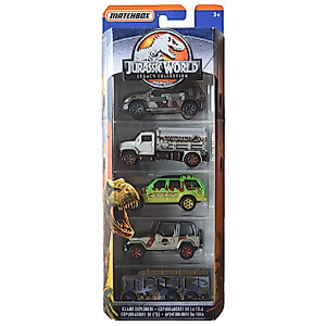 Matchbox 5 Pack Island Explorers, Jurassic World Legacy Collection
