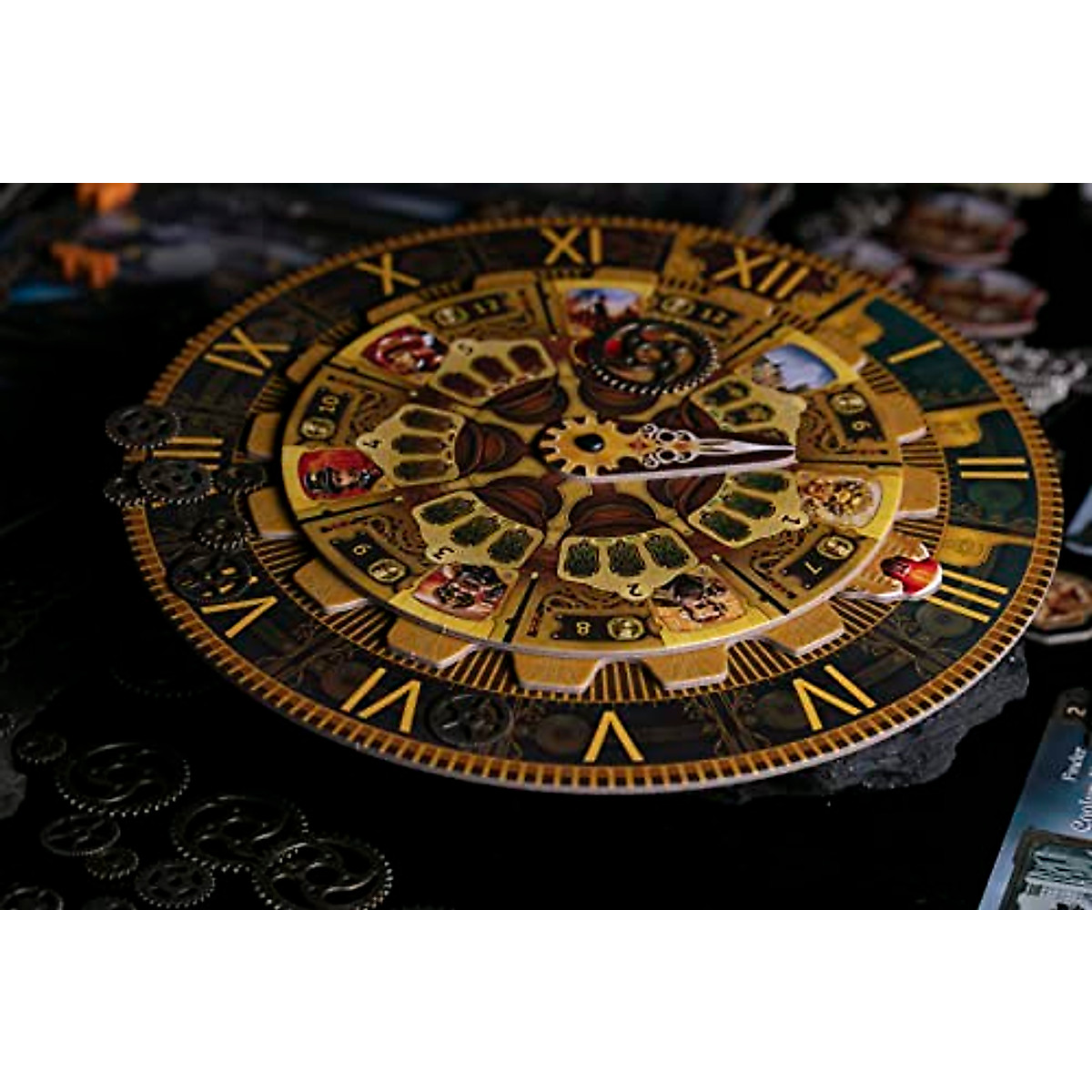 City of The Great Machine Board Game | 1-4 Players | Ages 14 and up | Steampunk | One-vs-Many | Hidden Movement | Cooperative & Solo | Average Playtime 45-90 min