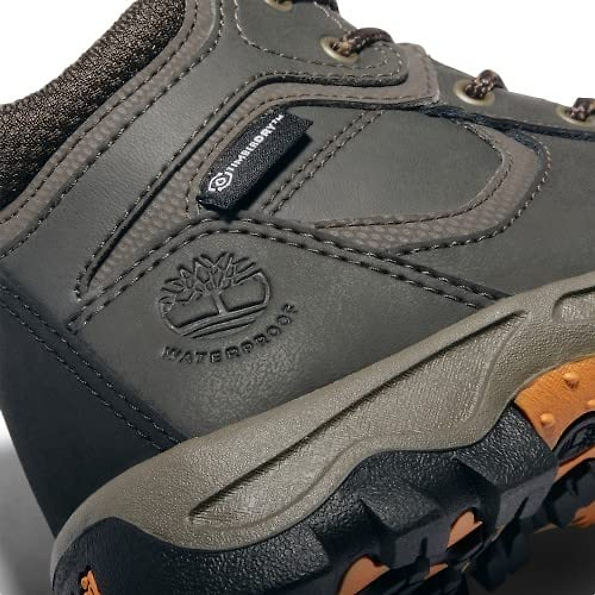 Timberland baby boys Youth Mt. Maddsen Timberdry Waterproof Hiking Boot, Dk Brown Full Grain, 3 Little Kid US