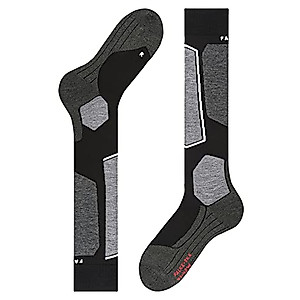 FALKE Women Standard SK6 W KH, Black (Black-Mix 3010), 9.5-10.5