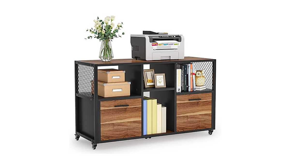 Tribesigns Modern Mobile File Cabinet - Efficient Storage