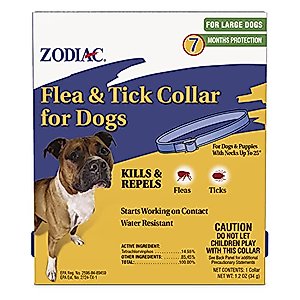 Zodiac Flea and Tick Collar for Large Dogs
