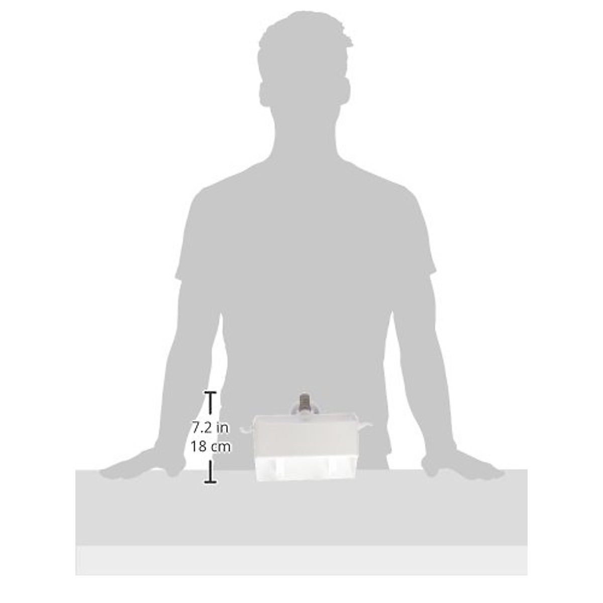 Changing Lifestyles Safe-er-Grip Tub Organizer, White