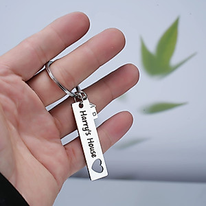 Singer Keychain Gifts Merch,All This Late Night Talking Stainless Steel Keychain,for Girl Women Birthday Valentine Day Decoration