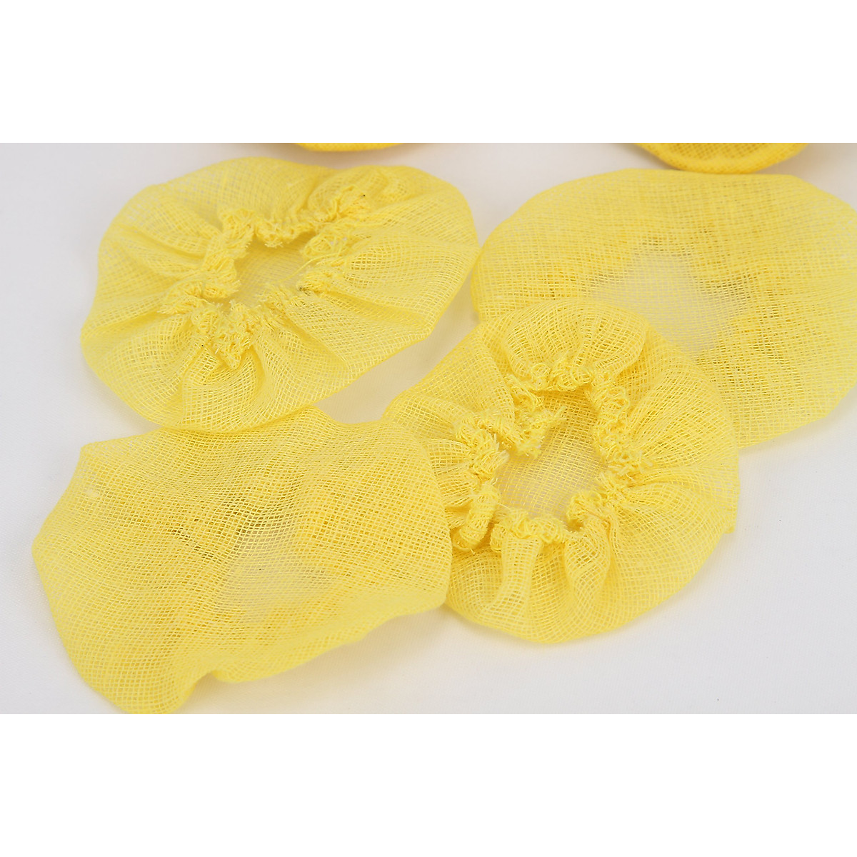 DeRoyal Lemon Wedge Stretch Wrap, Fine Woven Cotton, Washable, Yellow, 100-Count