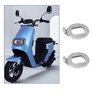 Create idea 1 Set E-Bike Hub Motor Nuts Bike Safety Washers Electric Bicycle Wheel Lock Nuts Motor Axle Bolt Screw for 250W-500W Motors with 12mm Shaft