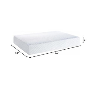TMEOSK Queen Size Mattress, 8 inch Gel Memory Foam Mattress for a Cool Sleep & Pressure Relief, Medium Firm Feel with Motion Isolating (Queen)