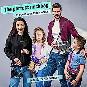 Clear Purses for Women Stadium Crossbody | Small Clear Bag Stadium Approved under 12x6x12 for Concert, Festival, Games Events