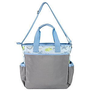 Crossbody Dinosaur Diaper Bag Tote with Changing Station for Baby Boy, 3 Piece Diaper Bag Set (Dinosaurs)