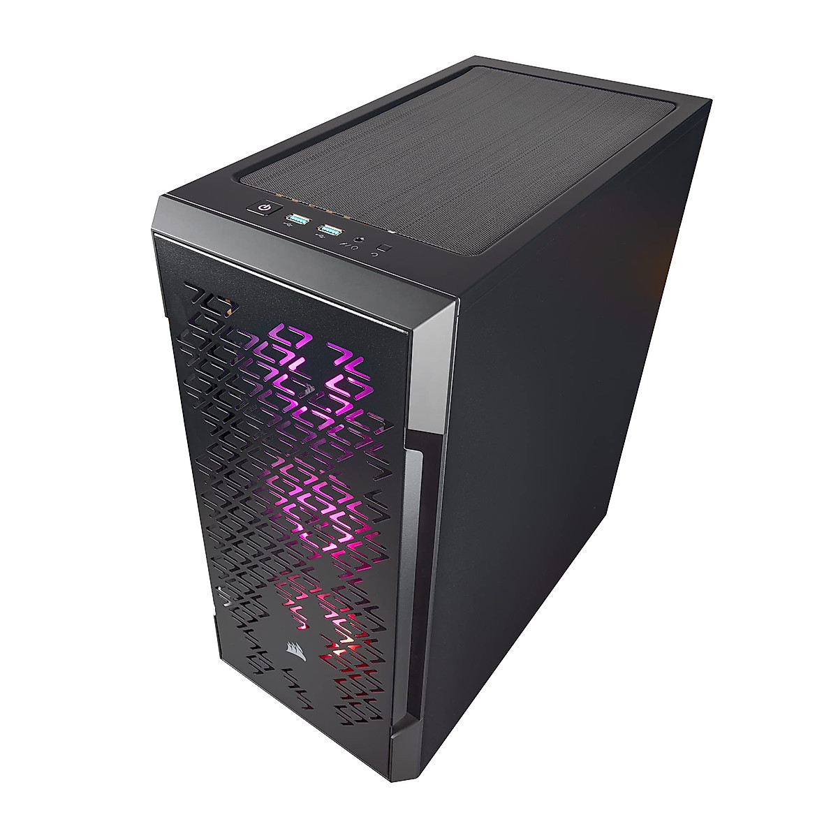 Velztorm Fultix Custom Built Gaming Desktop PC (AMD Ryzen 5-5500 6-Core, GeForce RTX 3070 8GB, 32GB DDR4, 512GB PCIe SSD + 2TB HDD (3.5), RGB Fans, 650W PSU, AC WiFi, Bluetooth, Win 11 Pro)