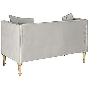 Safavieh Home Collection Sarah Grey and Espresso Sette