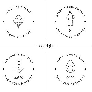 EcoRight Large Tote Bag for Women for Travel, Work, Beach | Waterproof & Eco Friendly