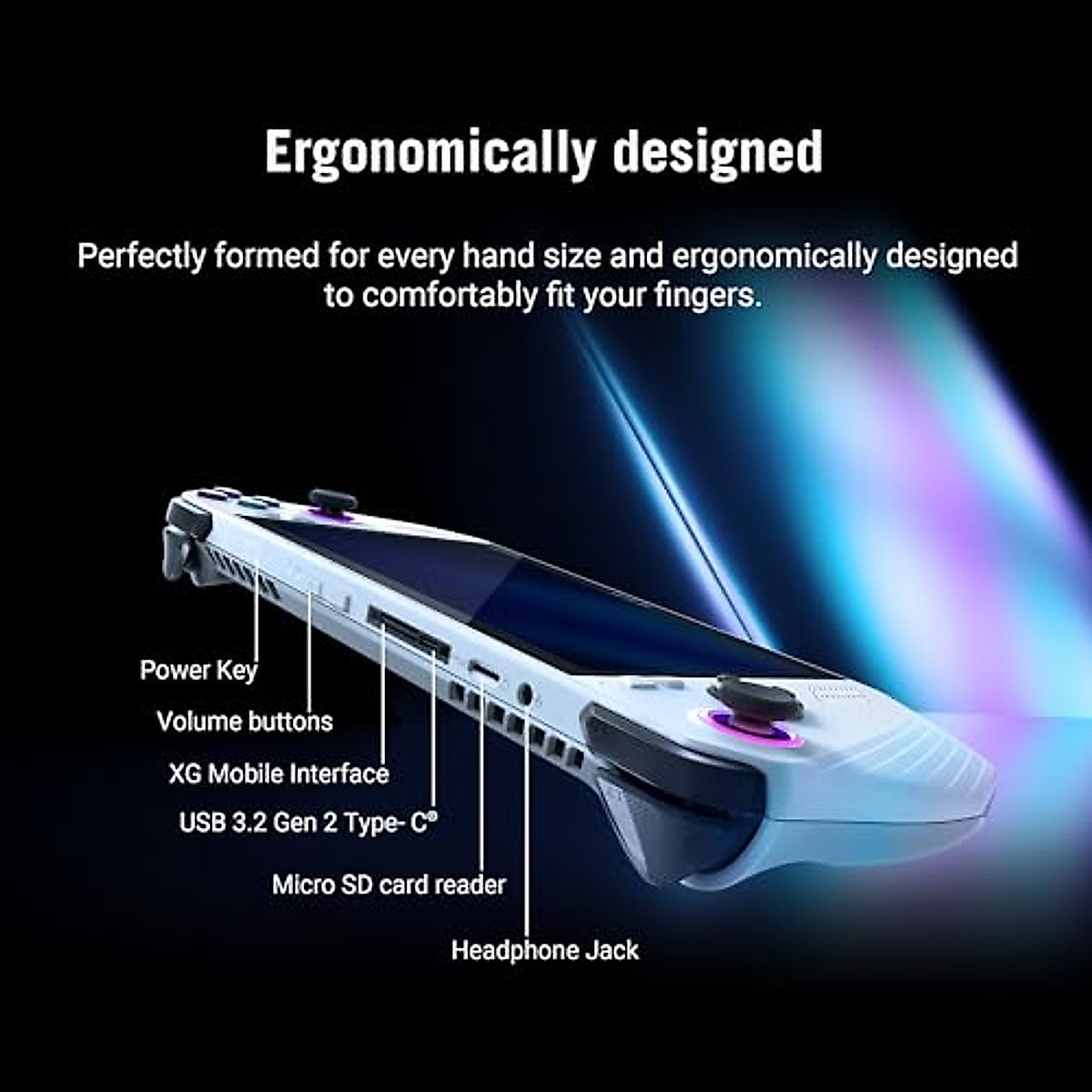 ASUS ROG Ally 7" 120Hz Gaming Handheld - AMD Z1 Extreme Processor - 512GB - White - PRE ORDER!