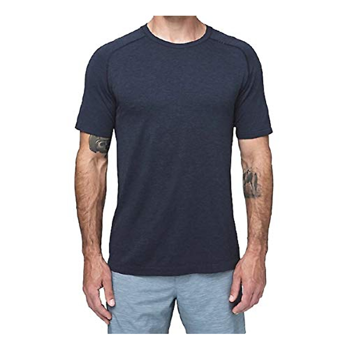 LULULEMON Men's Metal Vent Tech Short Sleeve Crew T-Shirt (True Navy, XS)