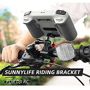 Anbee Bike Holder Bar Hand Mount Bicycle Holder Bracket for DJI RC Controller, Compatible with DJI Mini 3 / Mini 3 Pro Drone and Action Cameras