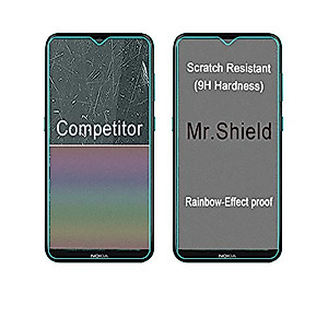 Mr.Shield [3-Pack] Designed For T-Mobile REVVL 4 [Tempered Glass] [Japan Glass with 9H Hardness] Screen Protector with Lifetime Replacement