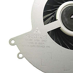 HUANMEFANG New Internal Cooling Fan Compatible with Sony PS4 Fan ps4 CUH-1001A CUH-11XX CUH-1000 CUH-1000AB01 CUH-1200AB02 1115A 1115B 500GB Part's Number : KSB0912HE Fan