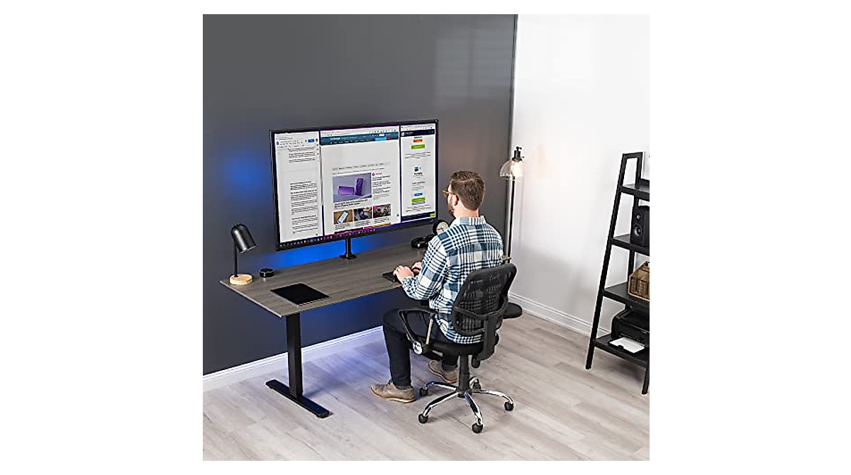 VIVO Ultra Wide TV Desk Mount - Adjustable & Sturdy
