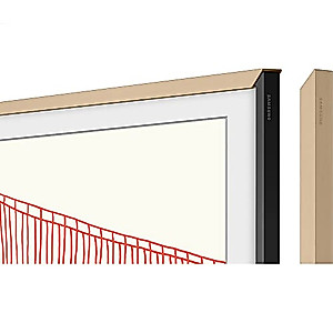 SAMSUNG QN50LS03BA 50 inch The Frame QLED 4K UHD Quantum HDR Smart TV (2022) Bundle 55 inch The Frame Customizable Bezel Beveled Modern Beige