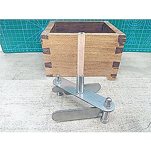 TIPU 2-2/5-Inch Marking Center Finder, Marking Centerline Tool for Woodworking (Small)