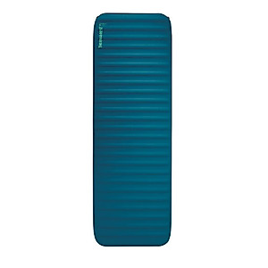 Therm-a-Rest MondoKing 3D Self-Inflating Camping Sleeping Pad, Large - 77 x 25 Inches, Lyons Blue