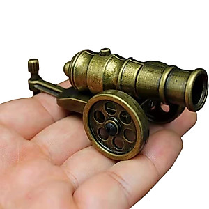 Minis Cannon Model Metal Replica Desktop Decorating and Collectibles