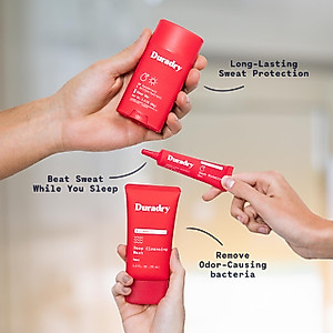 Clinical-Strength Antiperspirant Deodorant for Women and Men - Clean formula with Natural Ingredients, Odor, and Excessive Sweat protection for Armpits - Clear Sky