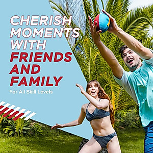 Sunlite Sports Waterproof Football, Outdoor Play, Pool Beach Lake Park Water Toy, for Kids Children Teens Adults