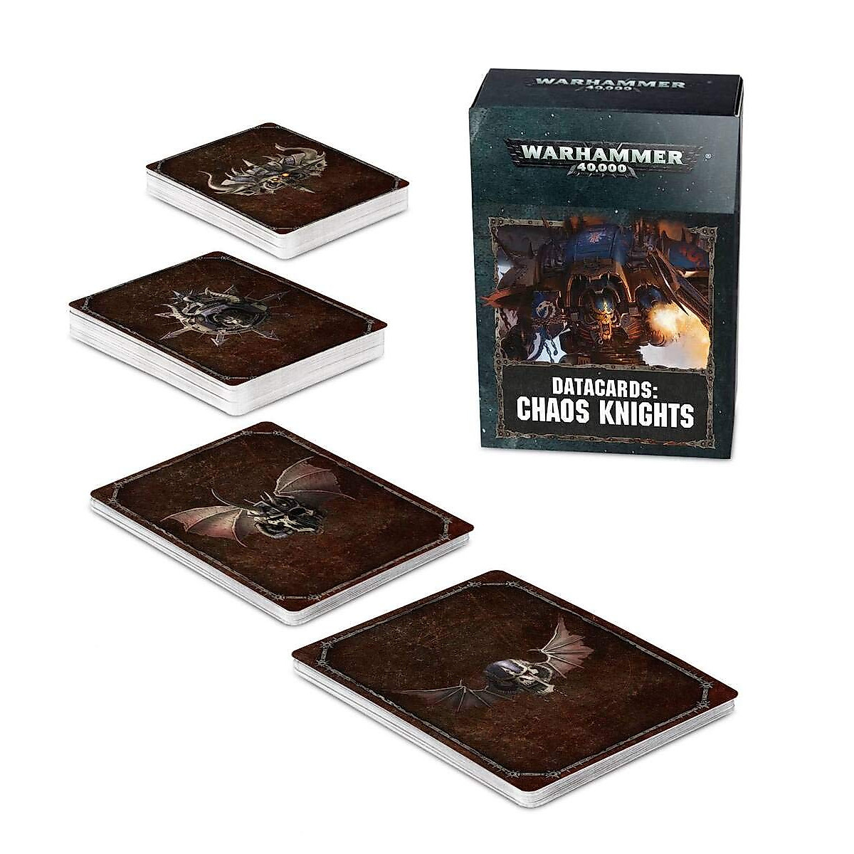 Games Workshop Warhammer 40K: Chaos Knights Datacards