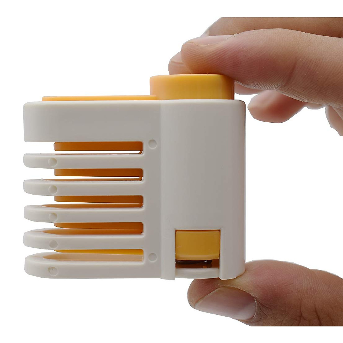 2PCS DIY Cake Slicer, Stratification Auxiliary, Bread Slice, Toast Cut, 5 Layers Leveler Slicer, Kitchen Fixator Tool (2, Orange)