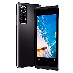 ASHATA Smart Phone,Dual Card 512MB RAM 4GB ROM Unlocked Cell Phone,Mobile Phone HOT 11S Smartphone with 4.5inch Screen,110‑240V(US)