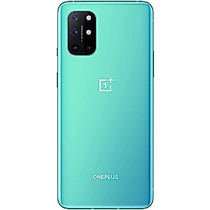 OnePlus 8T+ 5G 12GB(RAM)+256GB 120Hz Display (T-Mobile/Sprint Unlocked) KB2007 Single SIM Smartphone - Aquamarine Green (Renewed)