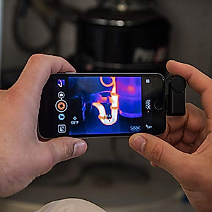 Seek Thermal Compact - All-Purpose Thermal Imaging Camera for iOS , Black - LW-AAA