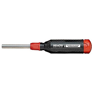 Megapro Tamperproof 15 in 1 Multi Bit Screwdriver (Black/Red)