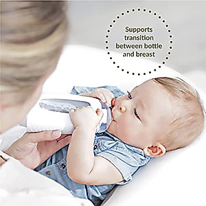 Kiinde Twist Squeeze Natural Baby Breast Milk Feeding Bottle with Nipples and Case (2 Pack), Easy to clean, BPA, PVC and Phthalate Free, Top Rack Dishwasher Safe, Recyclable