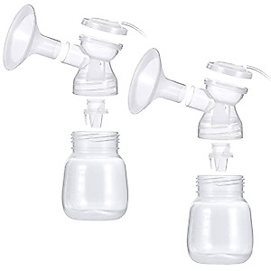 TOVVILD 22mm Breast Pump Parts, Double Bottles Backflow Protector, Compatible with TOVVILD Breast Pump, Spectra Breast Pump Accessories Replacement